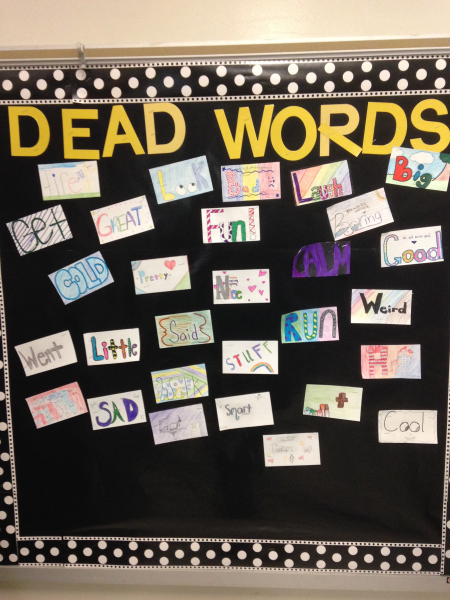 dead word bulliten board - Teacher-Written Lesson Plans to Reinforce ...
